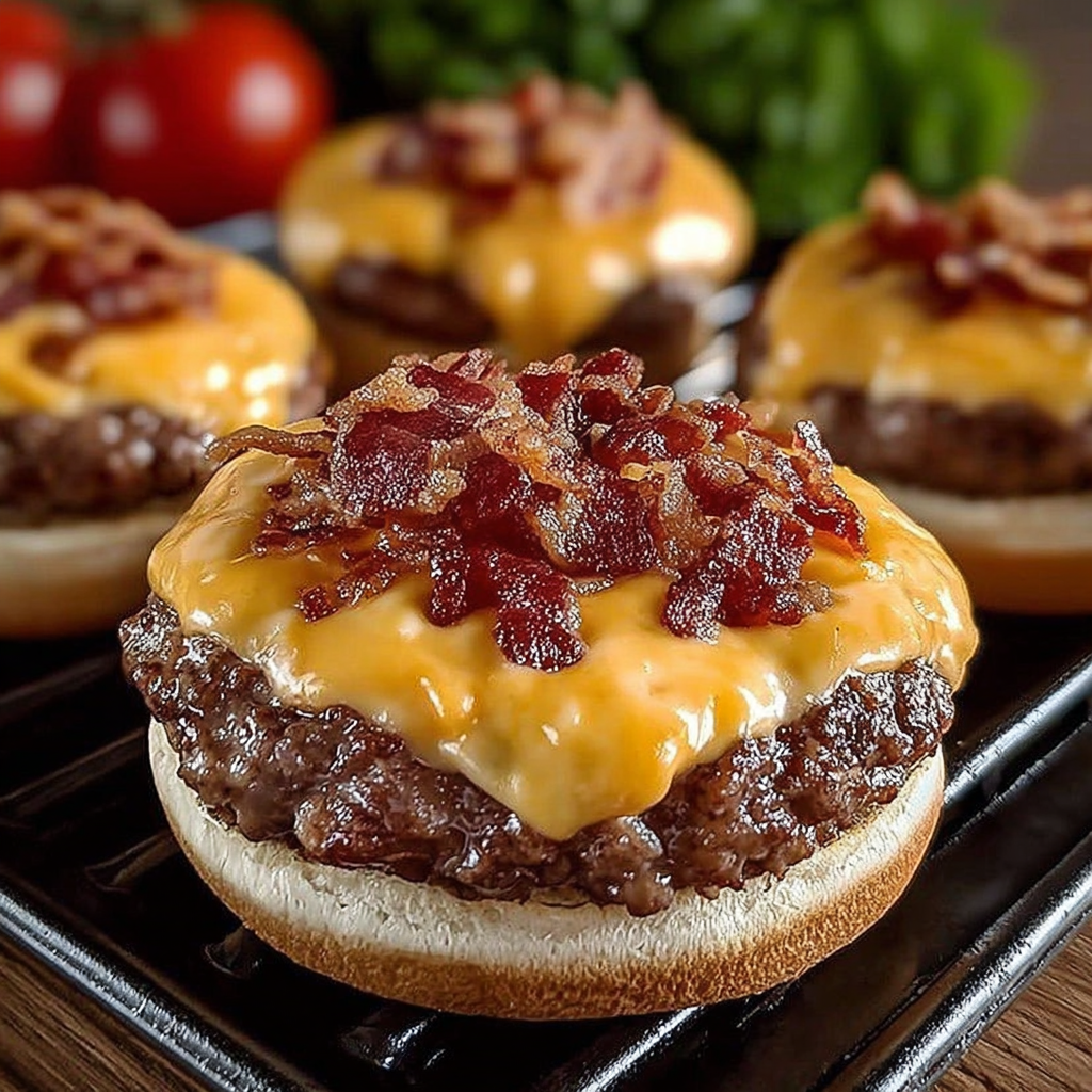 Crack Burgers (Bacon Cheddar Ranch) - Recipes By Clare