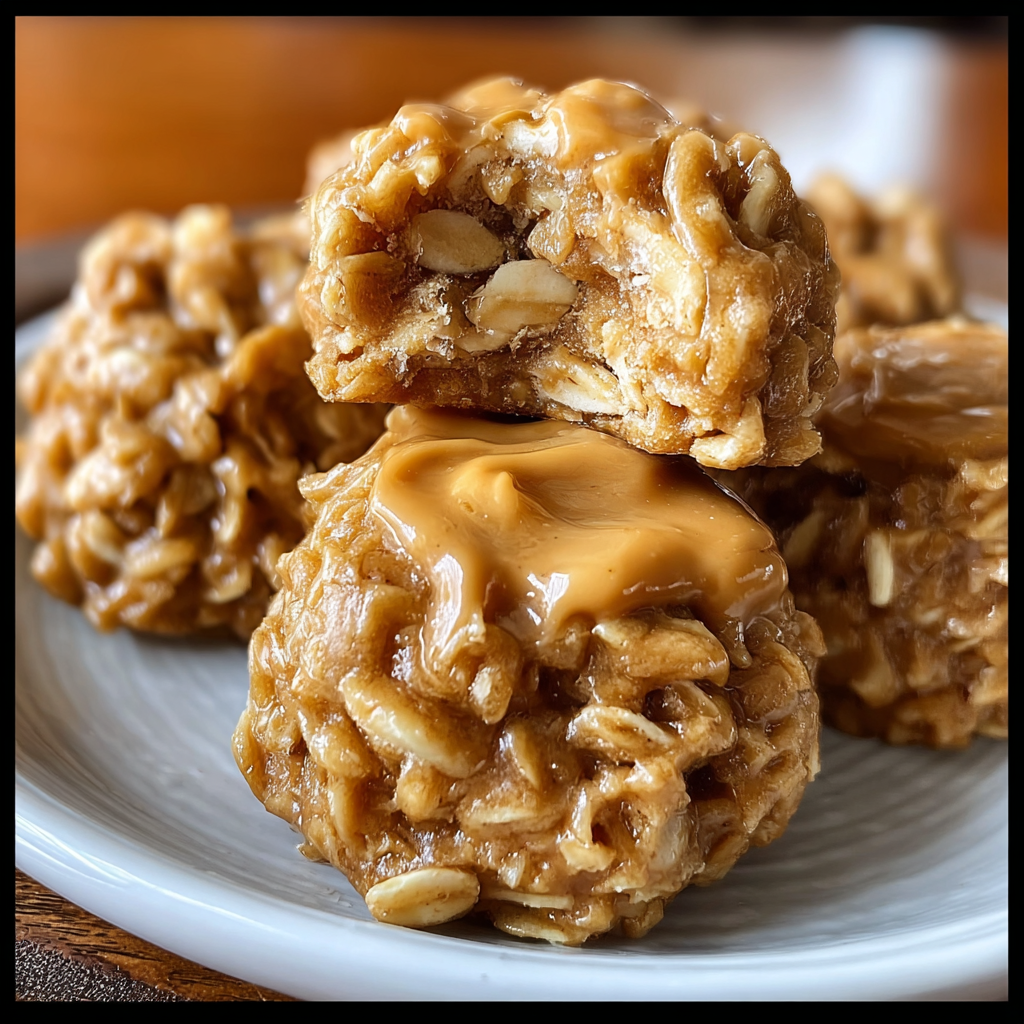 Peanut Butter No-Bake Cookies - Recipes By Clare